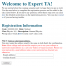 The Expert TA – Registration